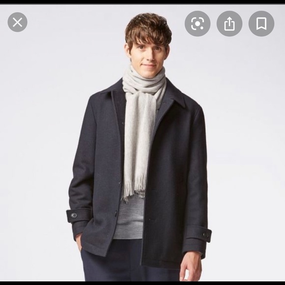 Uniqlo | Jackets & Coats | Uniqlo Wool Coat Brand New | Poshmark